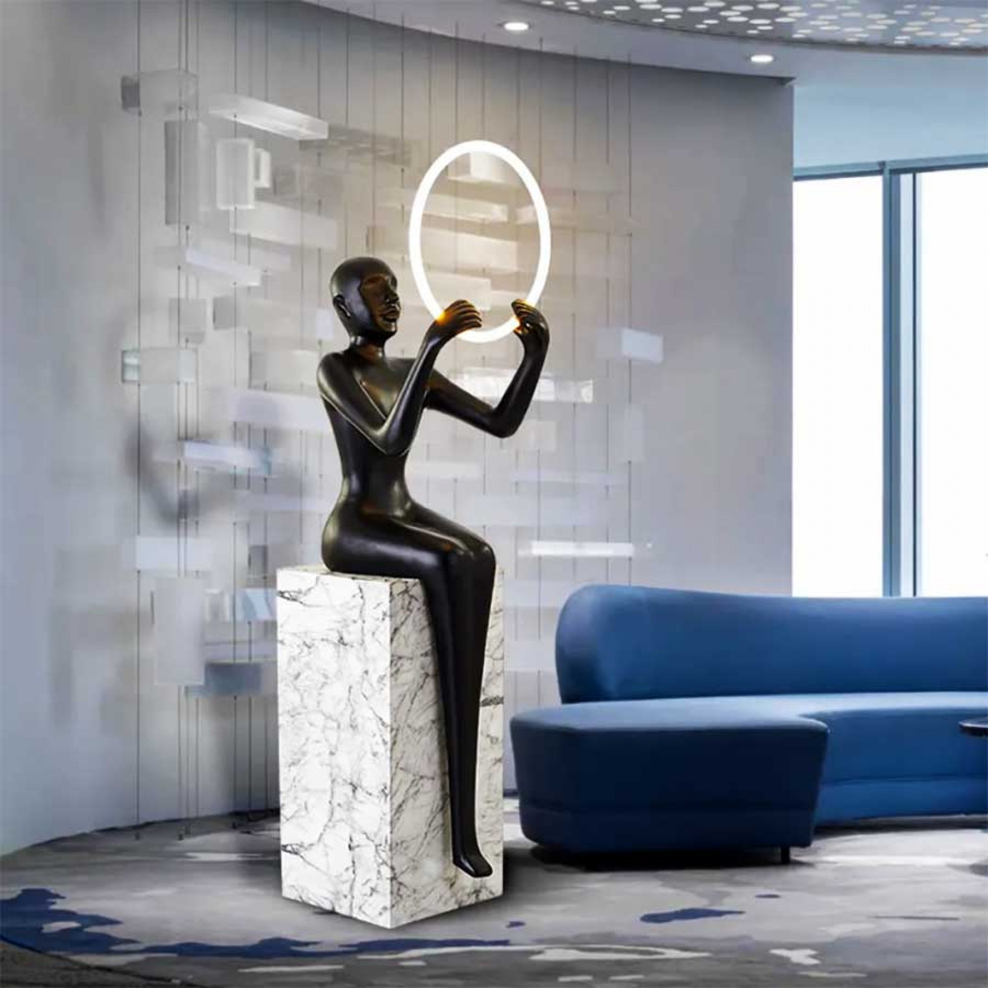 ΦΩΤΙΣΤΙΚΟ LED ΔΑΠΕΔΟΥ PLIADES 18W DIMMABLE - LEGGENDA