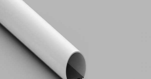 ΣΕΤ ΠΡΟΦΙΛ ΣΤΡΟΓΓΥΛΟ ΜΑΥΡΟ Φ30 ΜΕ ΚΑΛΥΜΜΑ OPAL (2Μ) - CUBALUX