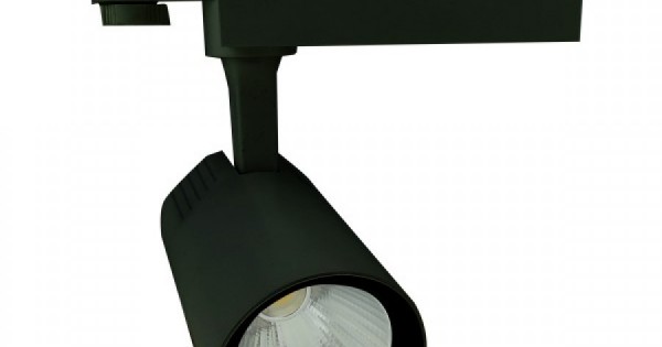 SPOT ΡΑΓΑΣ LED ΡΥΘΜΙΖΟΜΕΝΟ 30W 4000K ΜΑΥΡΟ ...