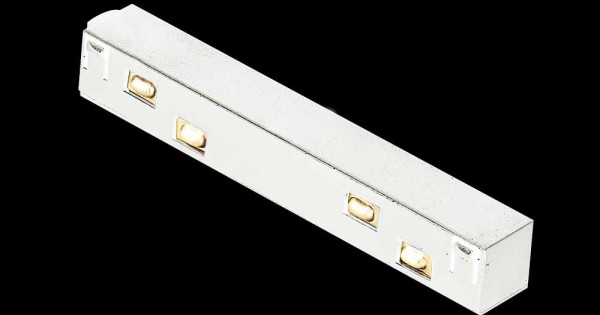 Straight Power Connector Για ΜΑΓΝΗΤΙΚΗ ΡΑΓΑ Standard 48v Λευκό- UNIVERSE