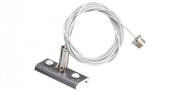 Steel Wire 1500mm Για ΜΑΓΝΗΤΙΚΗ ΡΑΓΑ Standard 48v Λευκό - UNIVERSE