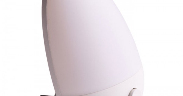 LED Πλαστικό Λαμπάκι Νυχτός Σταγόνα Λευκό 1W 4000K ACA