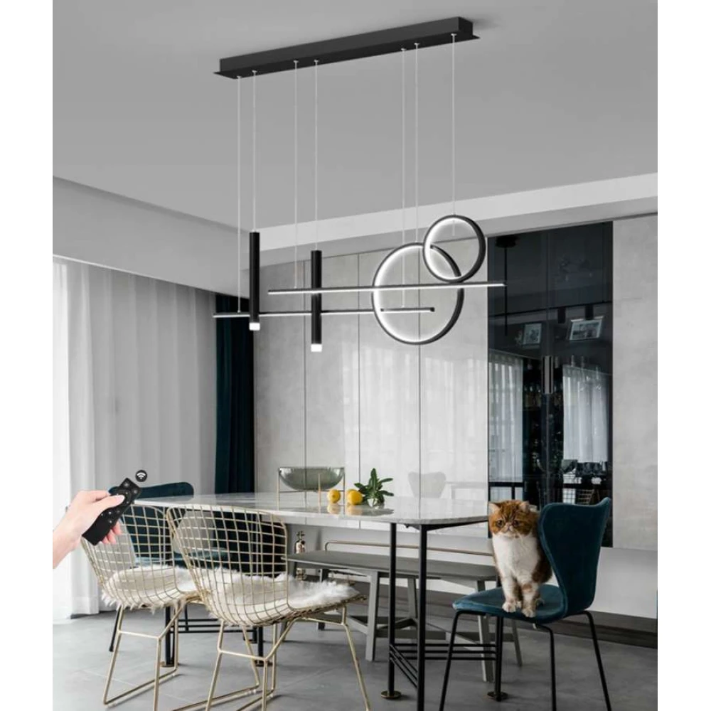ΦΩΤΙΣΤΙΚΟ LED LUSENA BLACK 94W - LEGGENDA