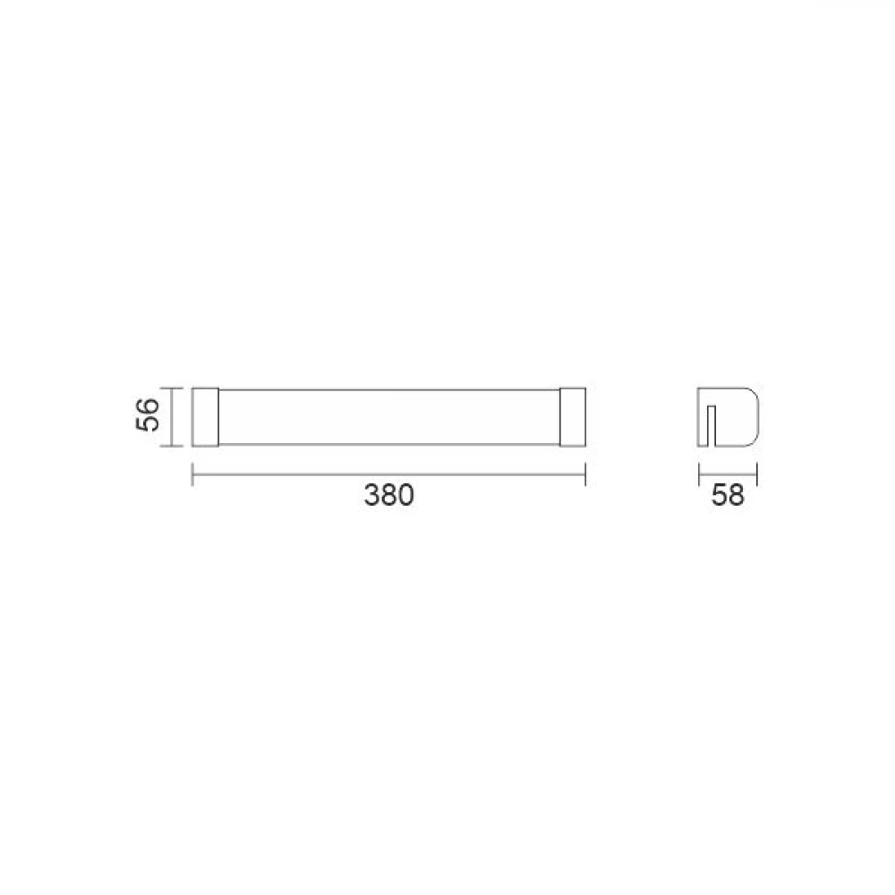 ΛΟΥΤΡΟΥ ΘΗΚΗ 10W IP44 3000K Spotlight